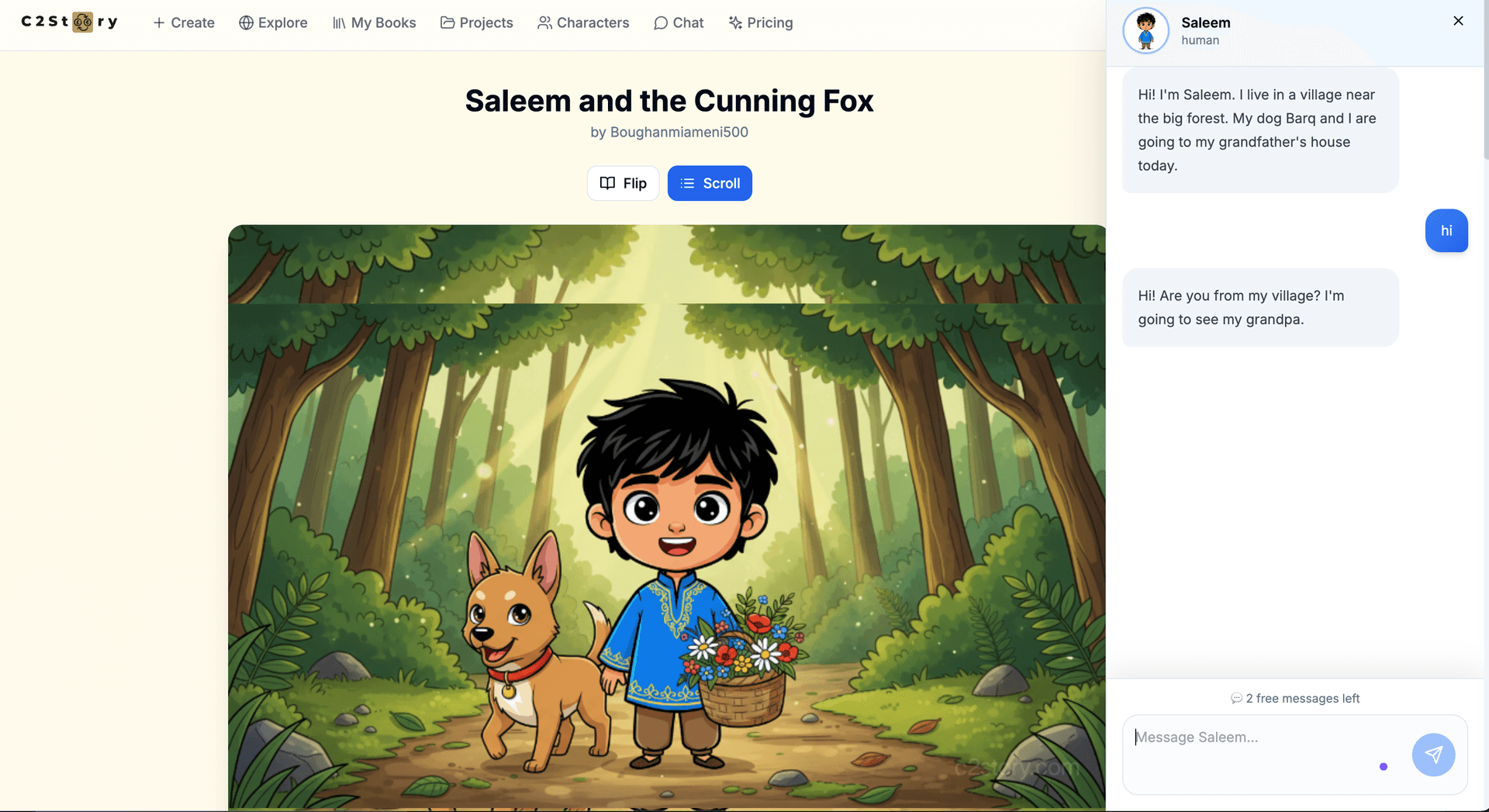 AI Story Generator — Create Illustrated Stories | C2Story